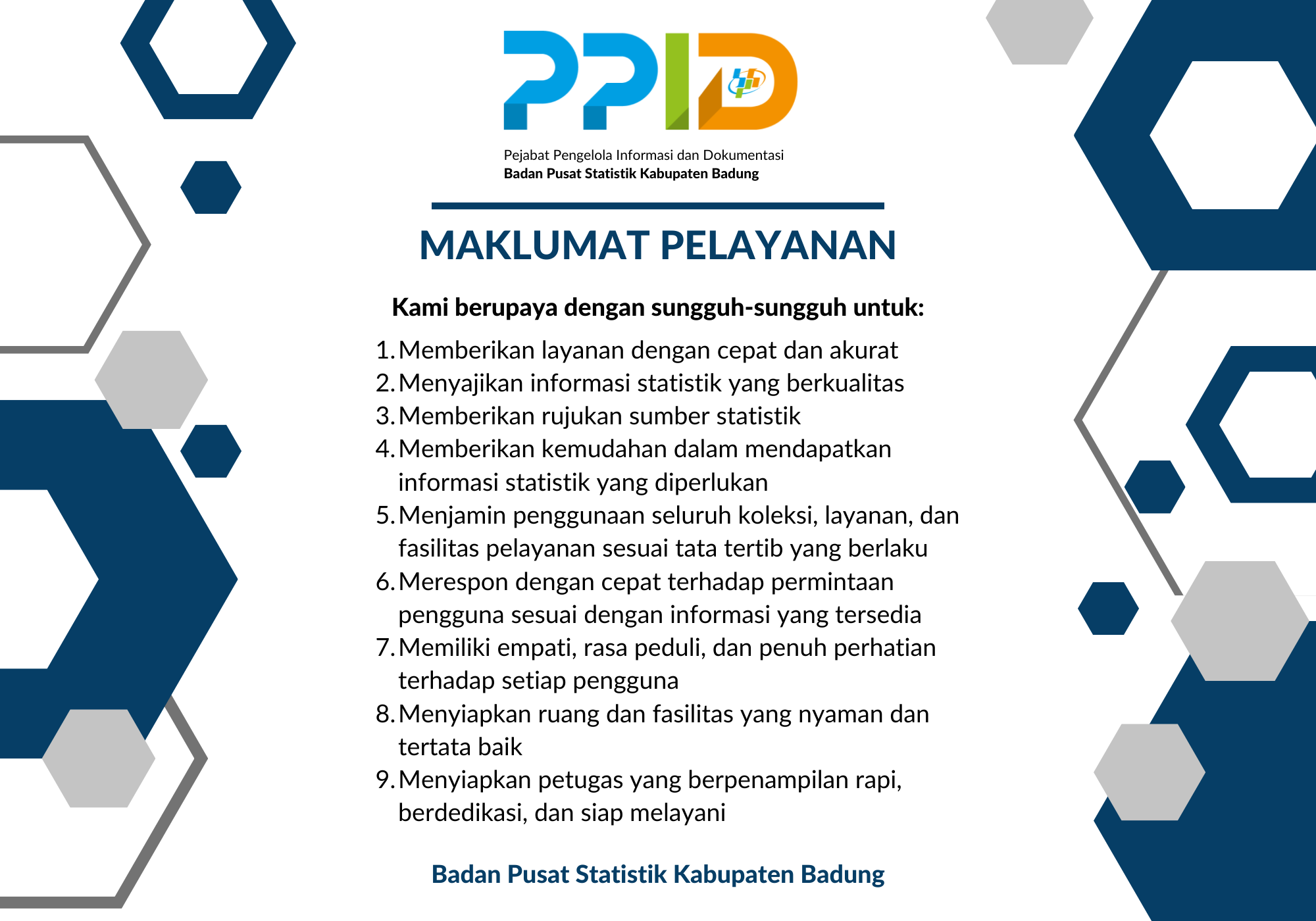 Standar Layanan Informasi Publik - Portal PPID BPS RI