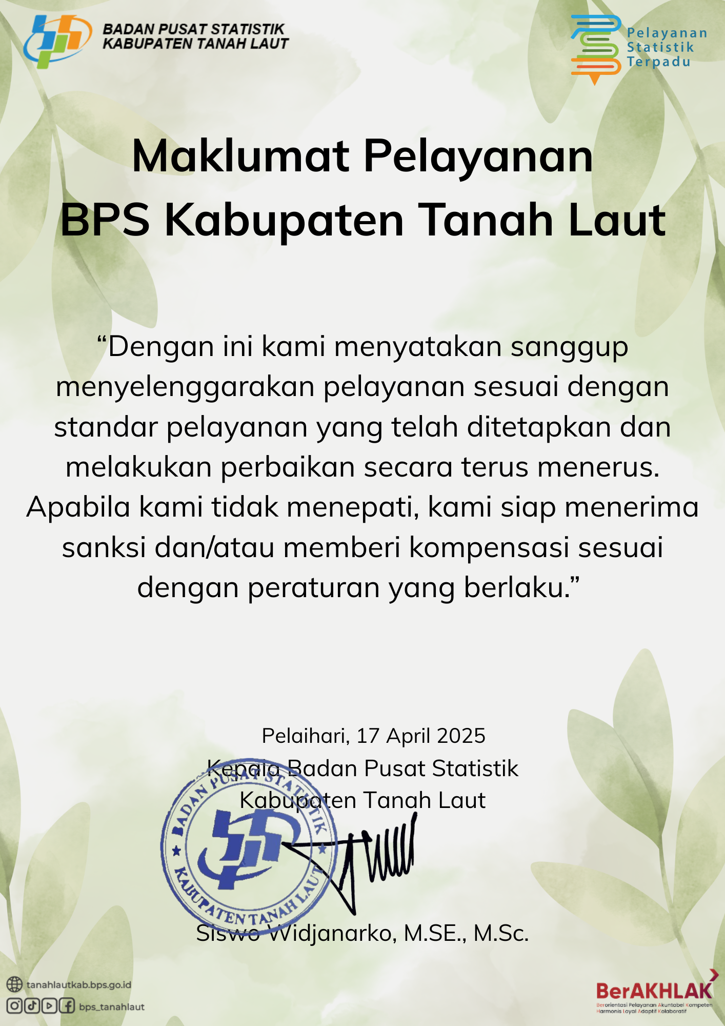 Layanan BPS - Portal PPID BPS RI