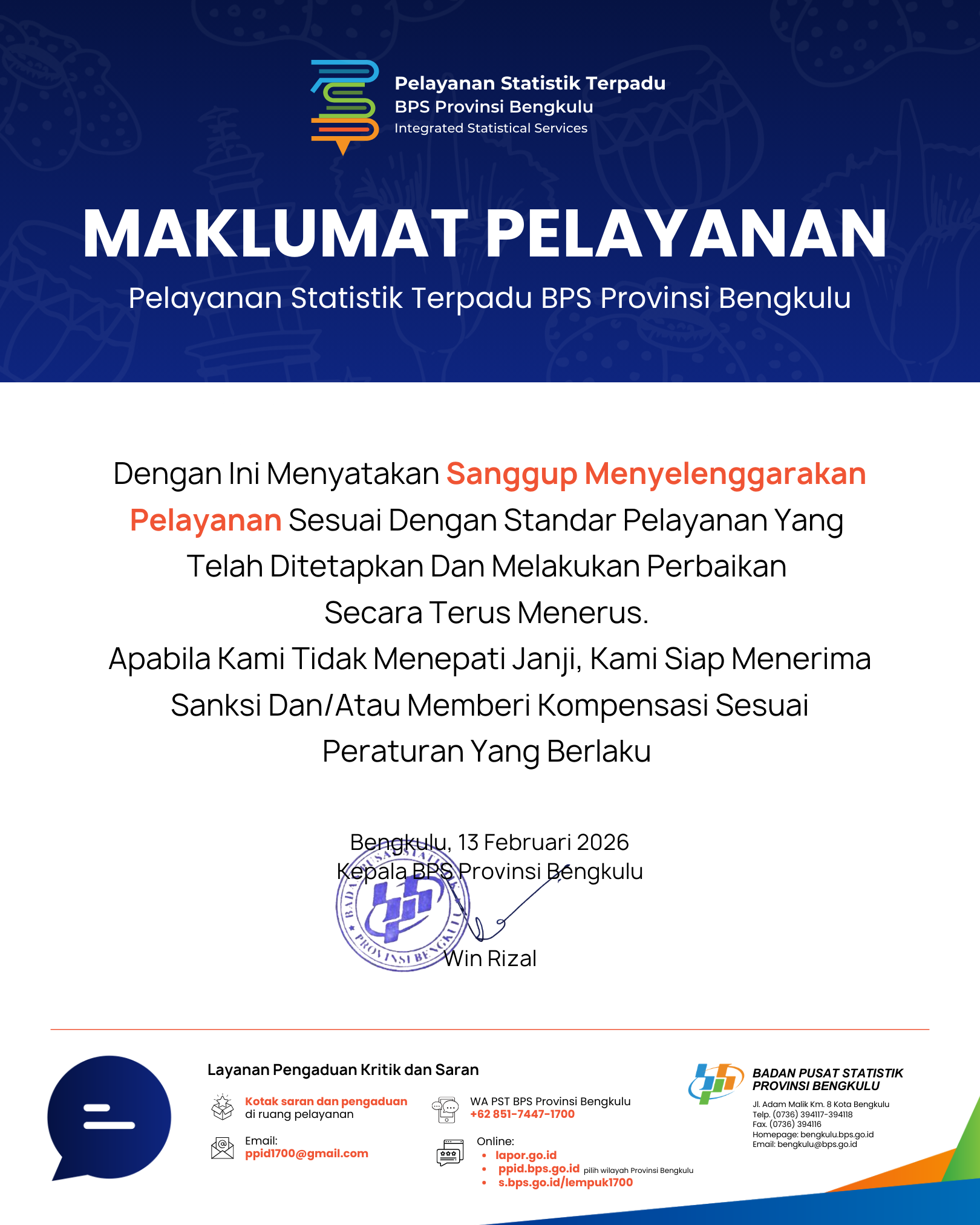Layanan BPS - Portal PPID Badan Pusat Statistik