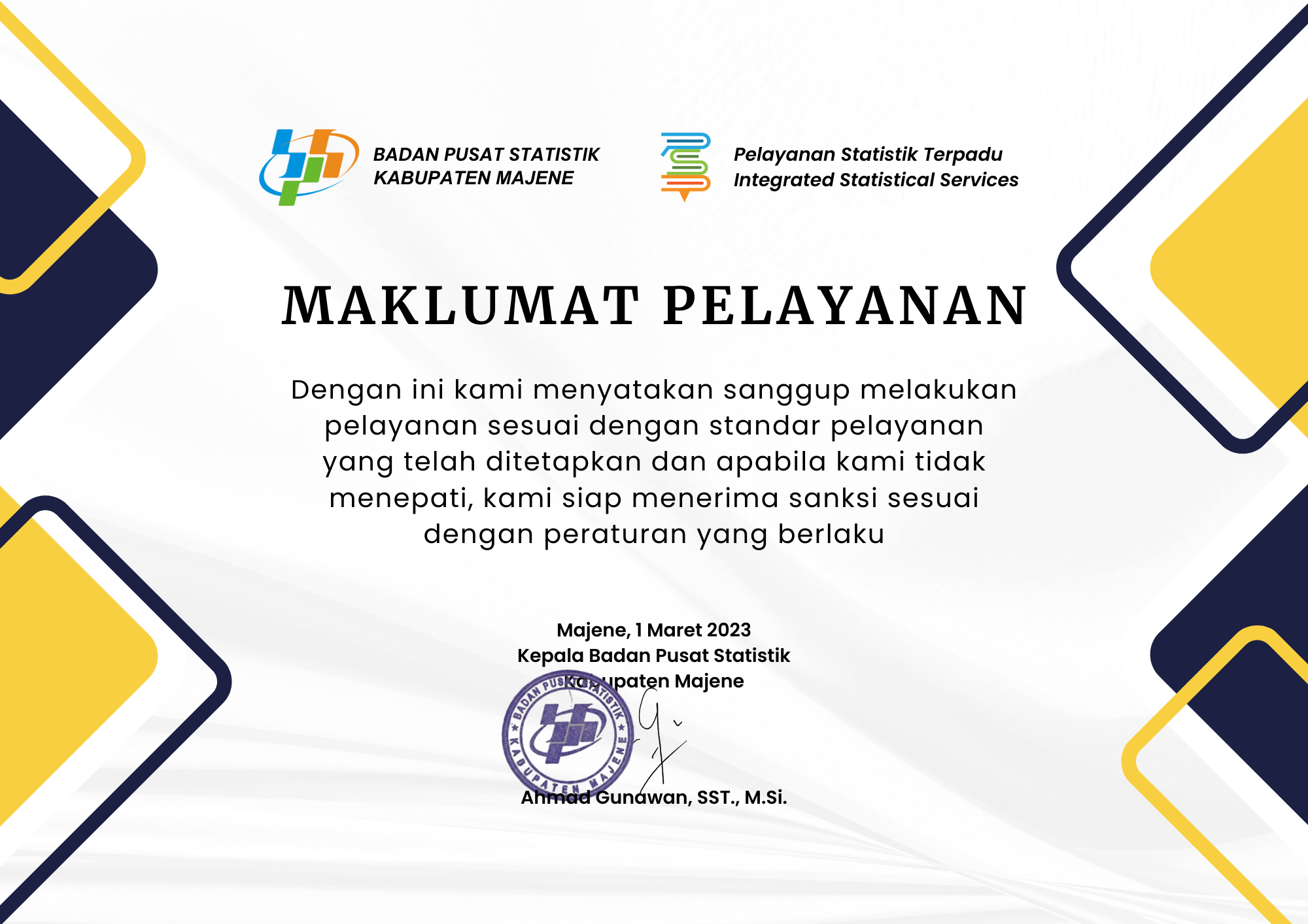 Layanan BPS - Portal PPID BPS RI