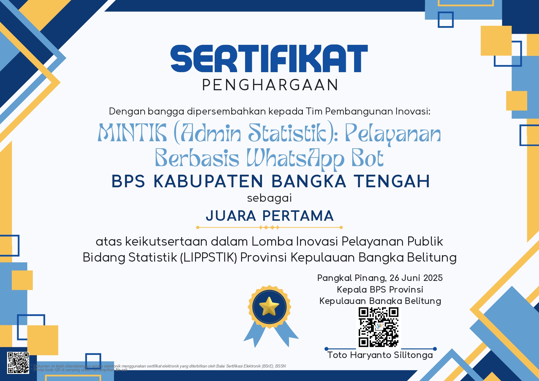 Layanan BPS - Portal PPID BPS RI