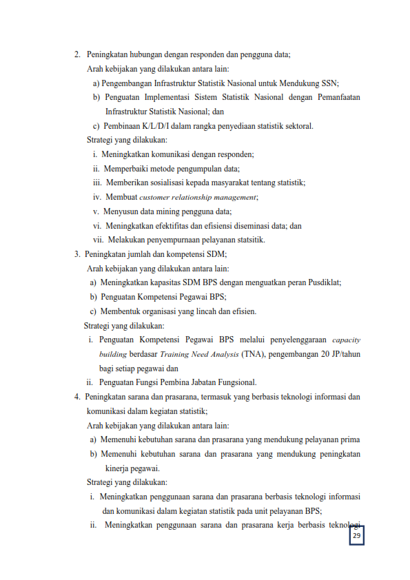 Rencana Strategis BPS - Portal PPID BPS RI