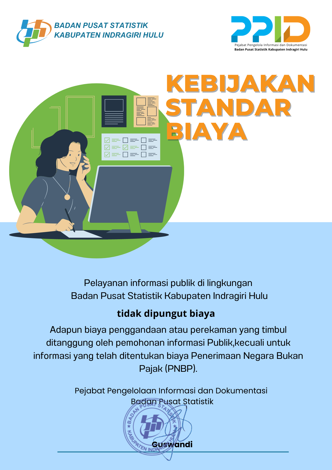 Standar Layanan Informasi Publik - Portal PPID BPS RI